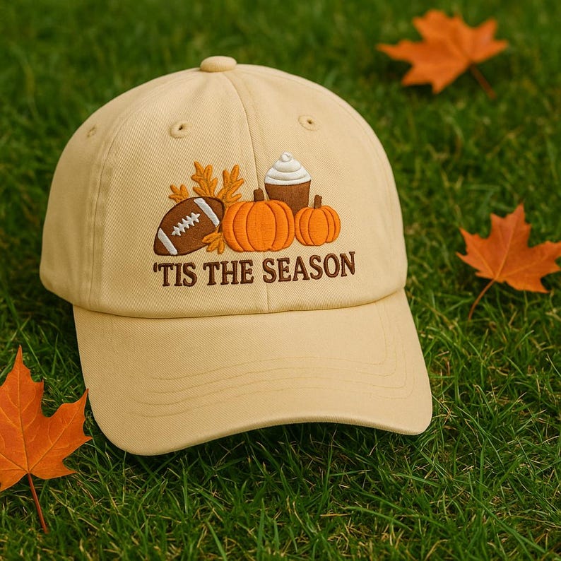 Cozy Season Embroidered Hat Fall Aesthetic Cap For Her Autumn Cozy ...