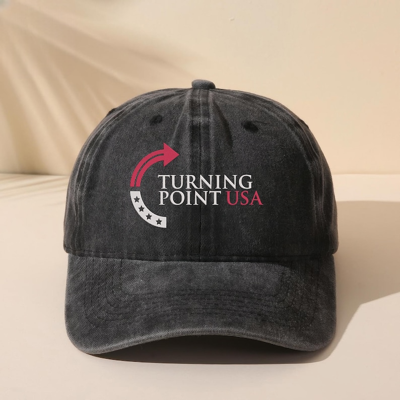 Embroidered Turning Point Usa Tribute Cap Justice For Charlie Kirk Cap ...